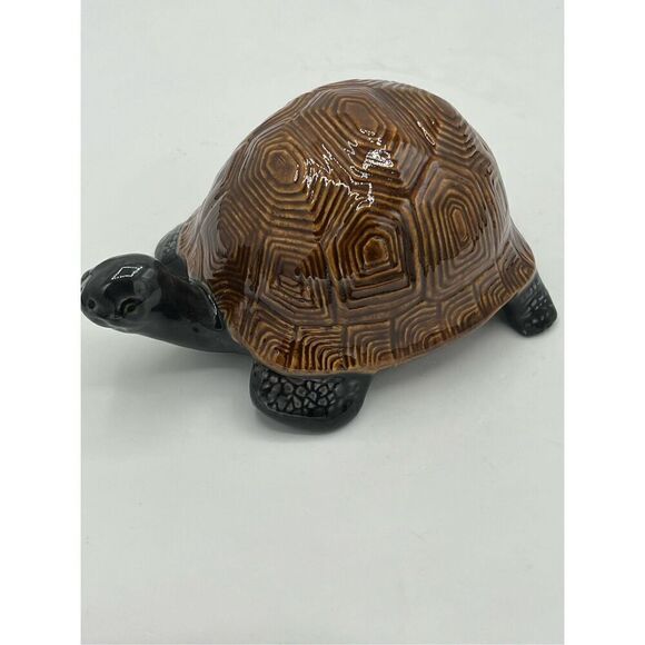 No Brand | Art | Vintage Glazed Ceramic Turtle Preble Clayworks ...